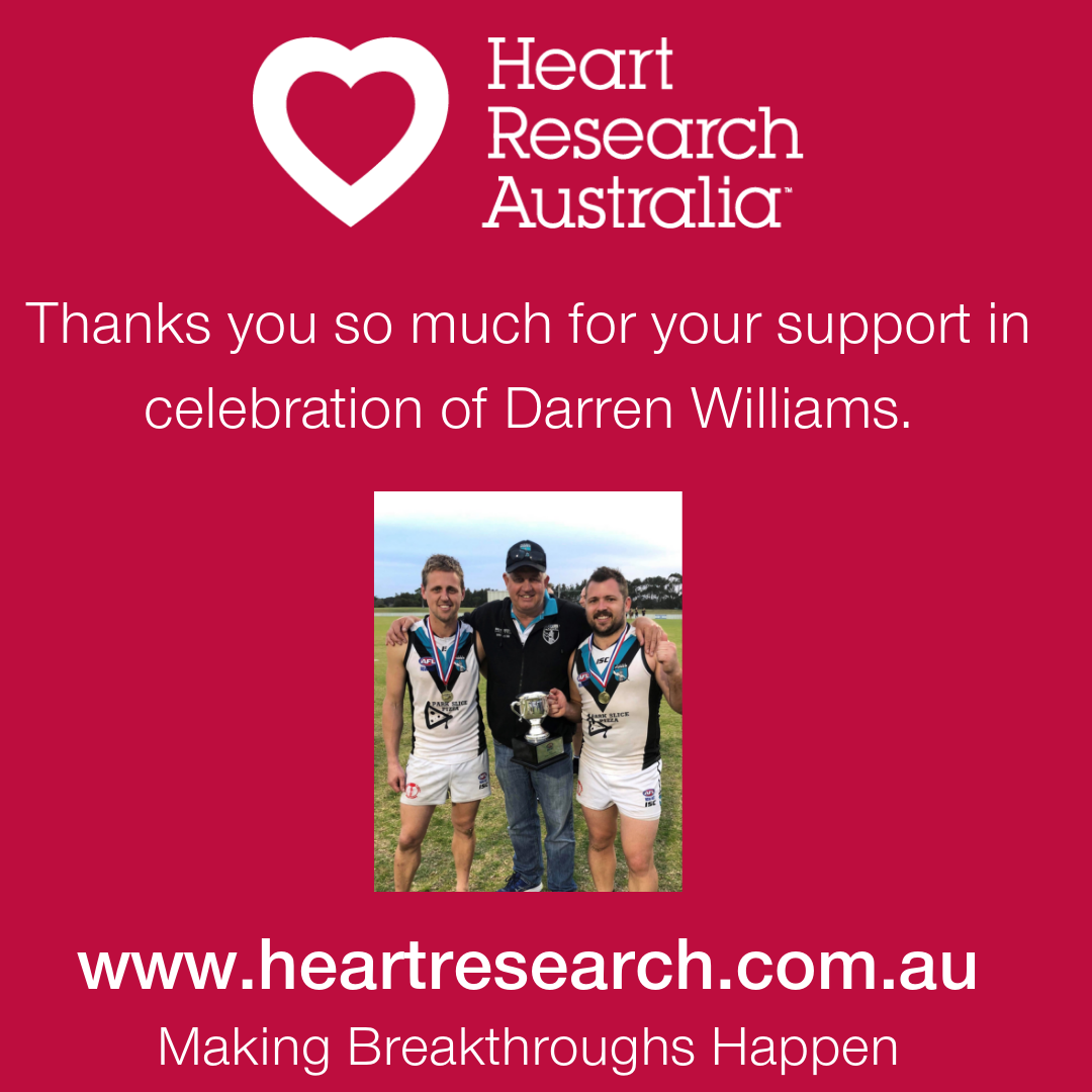 AFL South Coast Continue Partnership With Heart Research Australia